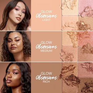 HUDA BEAUTY | Makeup | Nib Huda Beauty Mini Glow Obsessions Highlighter ...